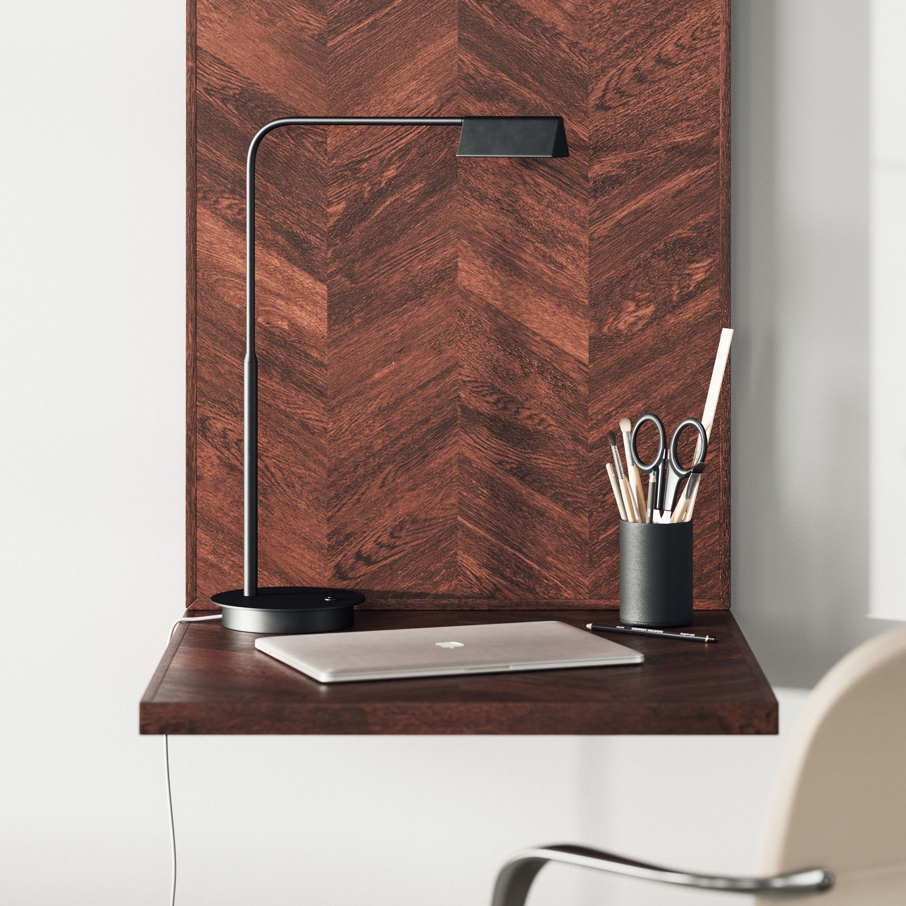 Mango Wood Wall Mounted Desk | Anza - Modern Homeware