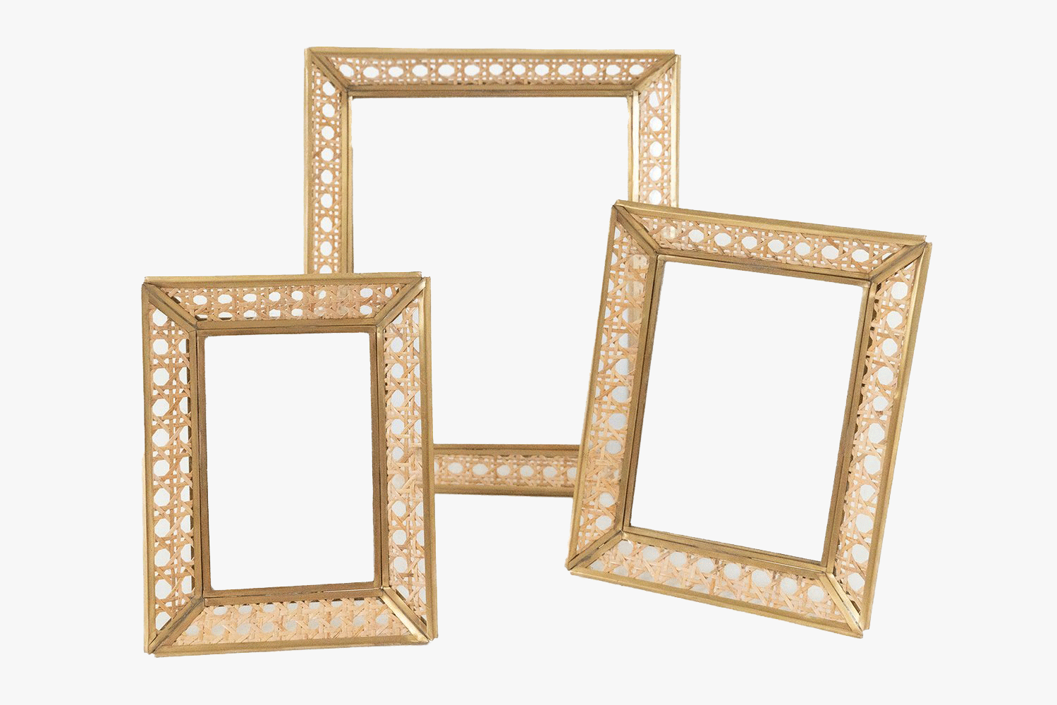 Natural Cane Wicker Picture Frame | Anza Modern Homeware